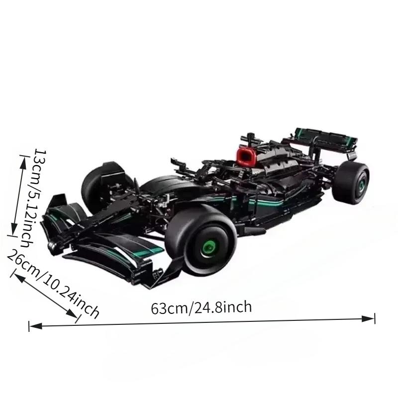 Performance Racing Car Model 1642PCS Building Blocks Mechanical Group ...