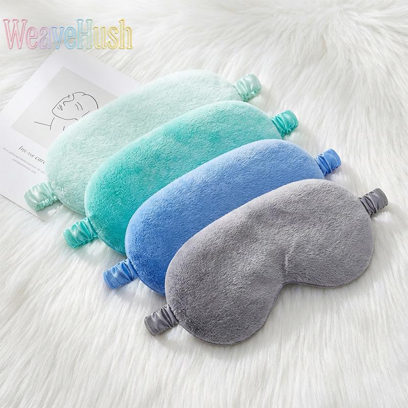 Women's 2026 New Thick Flannel Plush Non-Woven Sleep Eye Mask - Ultra ...