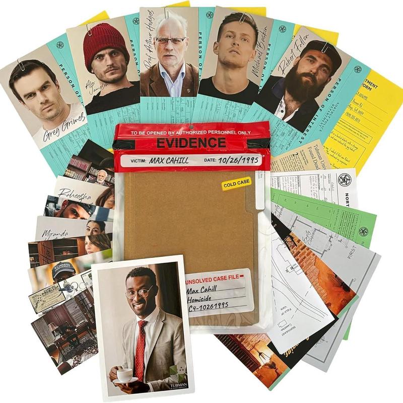 Cahill Max Cold Case Murder Mystery Puzzle, Unsolved Cases Archive ...