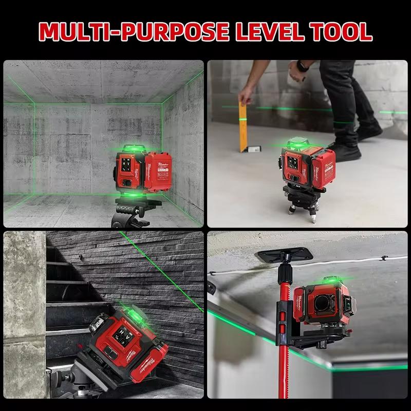 Milwaukee 16 Line Laser Level Green 2025 | Professional 4D 360 ...
