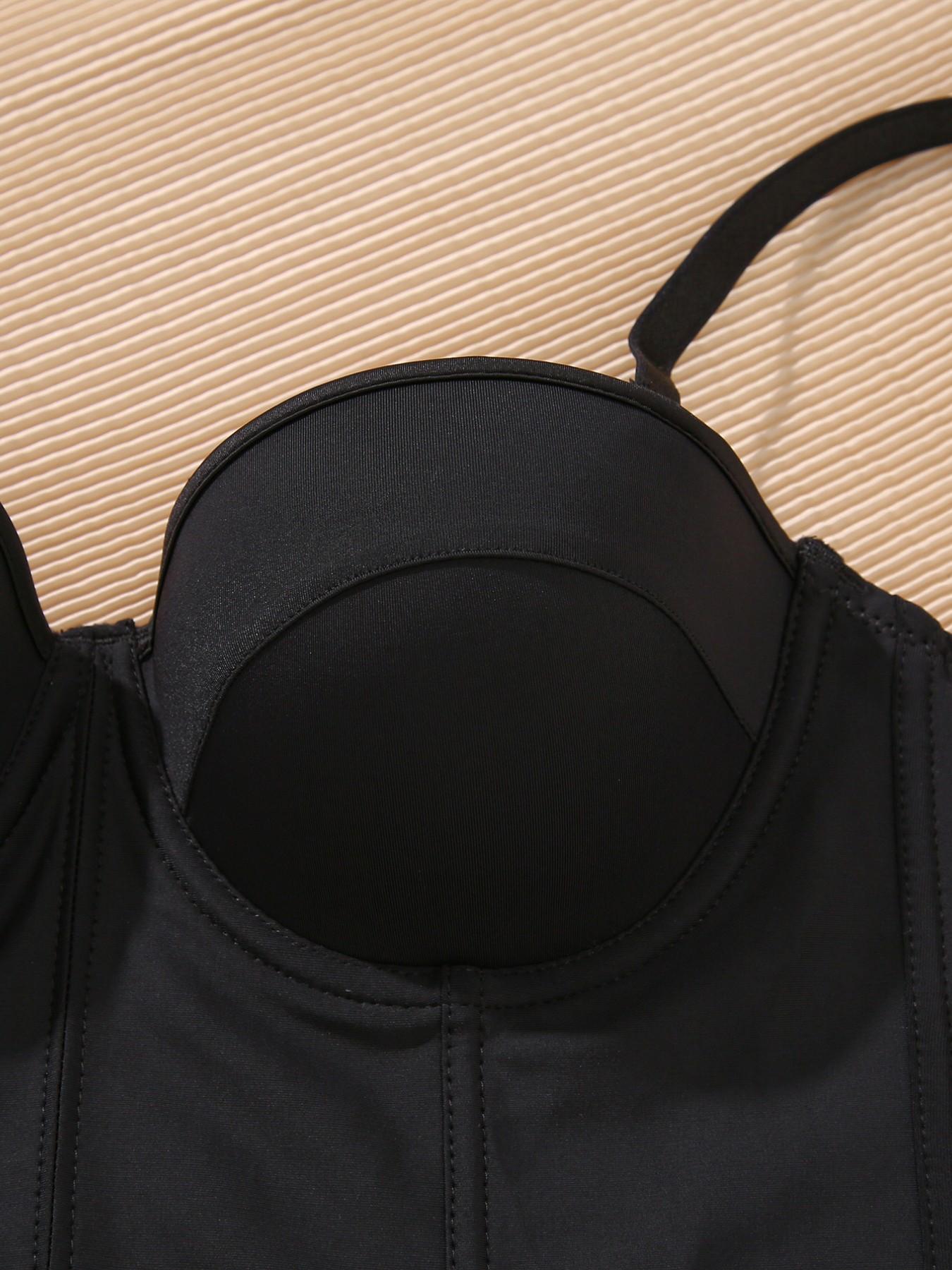 3PCS Women's Underwire Push-up Bandeau Bras, Lift Anti‑sagging ...
