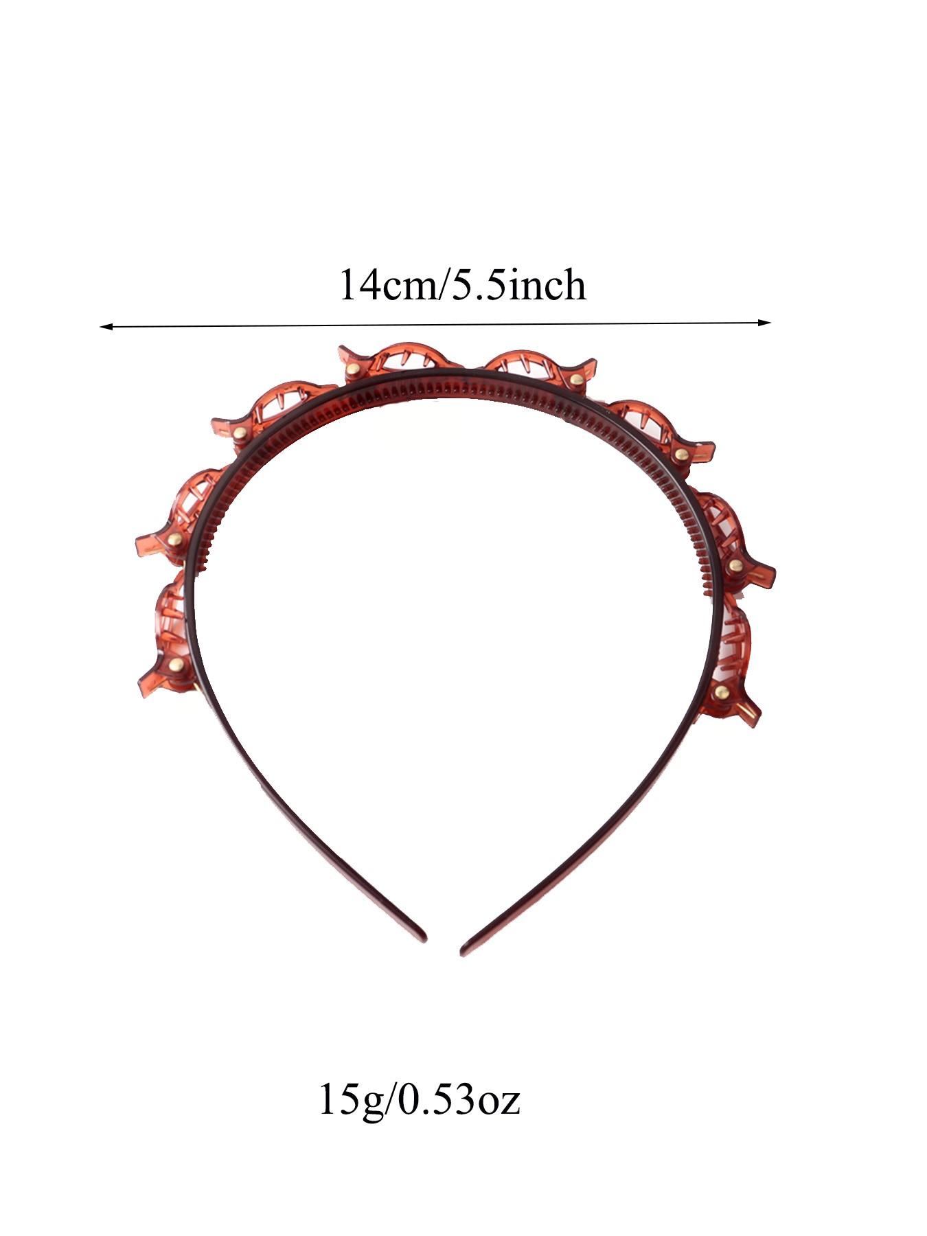 2pcs Women Floral Fashion Hair Accessories Set, Four Leaf Clover Casual ...