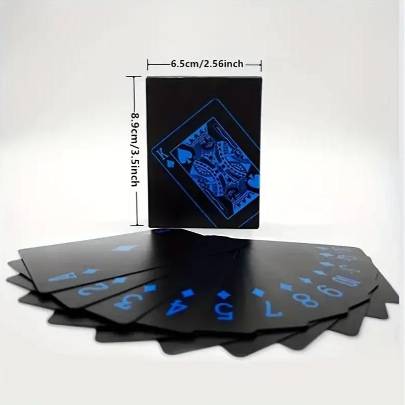 54-Piece High-Quality Waterproof PVC Poker Cards Board Game Set ...