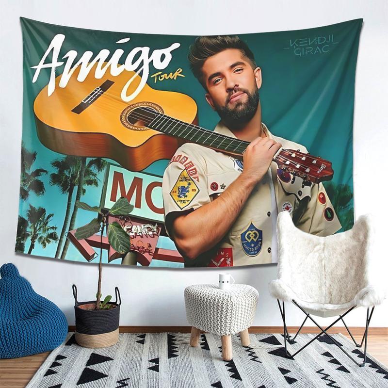 This Kendji Girac poster tapestry is perfect for adding a touch of ...