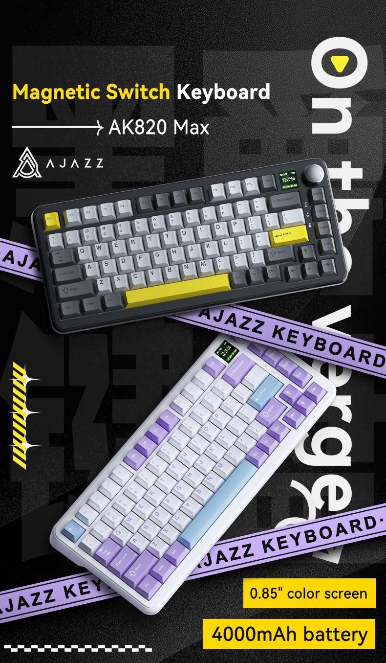 AJAZZ AK820MAX magnetic switch wired mechanical keyboard gaming game ...