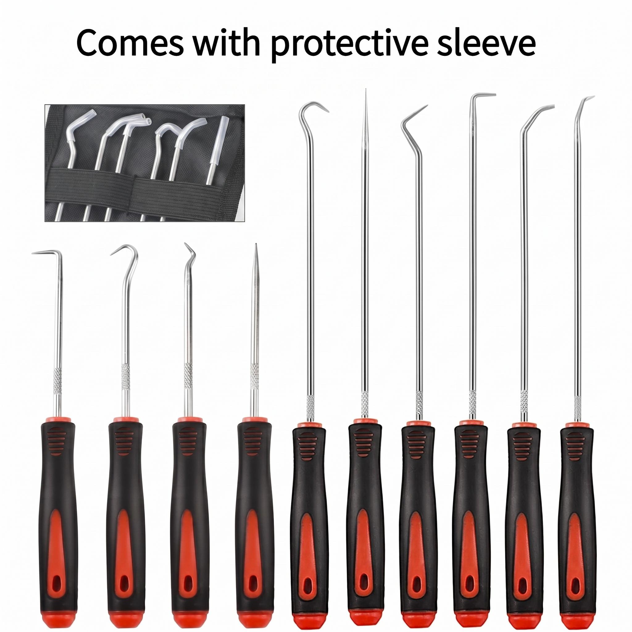 10PCS Oil Seal Hook Pick Set, Automotive Oil Seal & O-Ring Removal ...