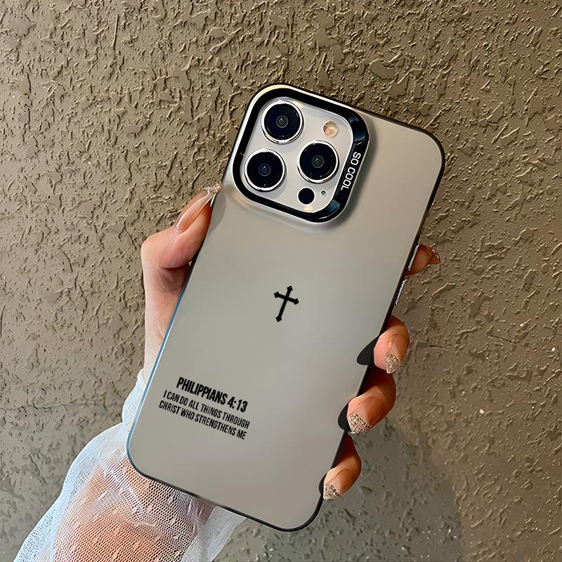 Cross Sacred Text Verse Philippians 4:13 Faith-based Phone Case ...