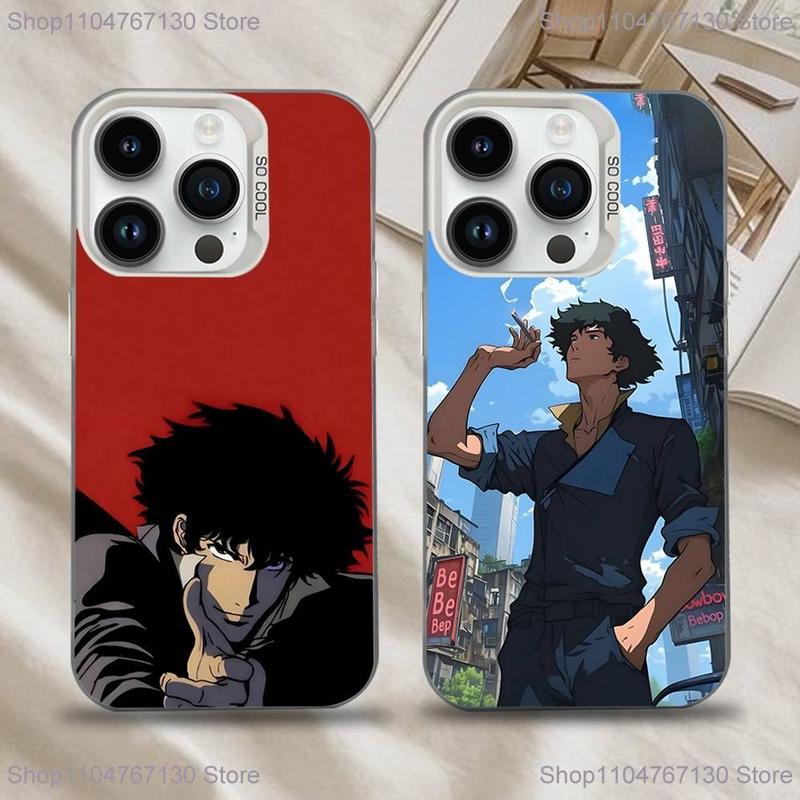 C-CowboyS B-Bebop Spike Phone Case For iPhone 16,15,14,13,12,11,Mini ...