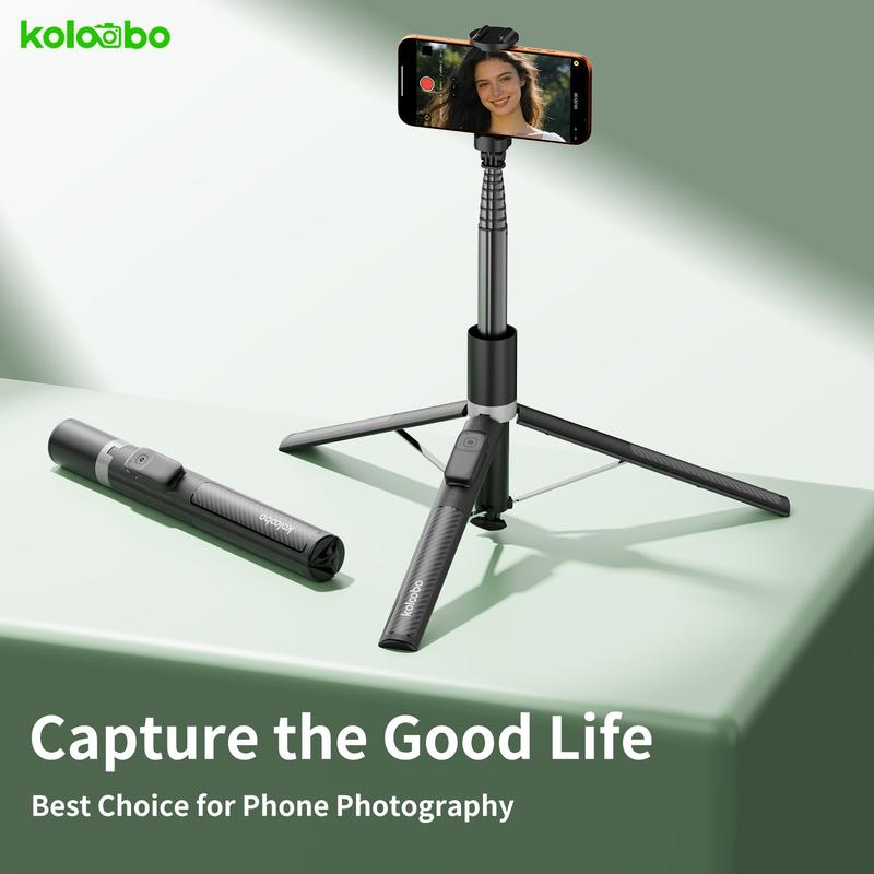 70 Inch Selfie Stick Tripod, 360° Rotation Selfie Stick, Bluetooth ...