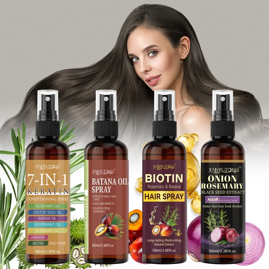100ml hair care spray, moisturizing and moisturizing hair, reducing ...