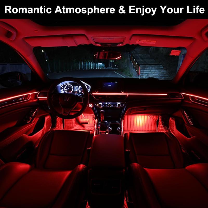 Wire USB Powered Car Interior LED Light for Summer, Car Accessories ...