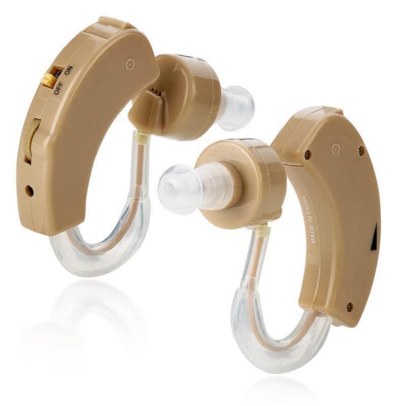 MEDca Behind-the-Ear Personal Sound Amplifier Rechargeable Listening ...