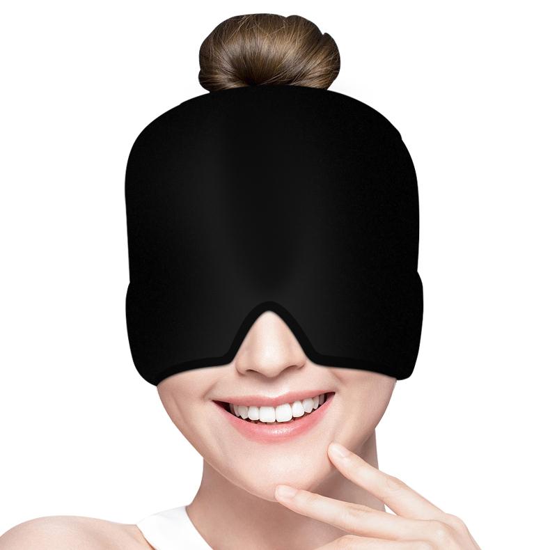 Migraine Headache Relief Cap Single-layer Gel Cap for Tension Stress ...