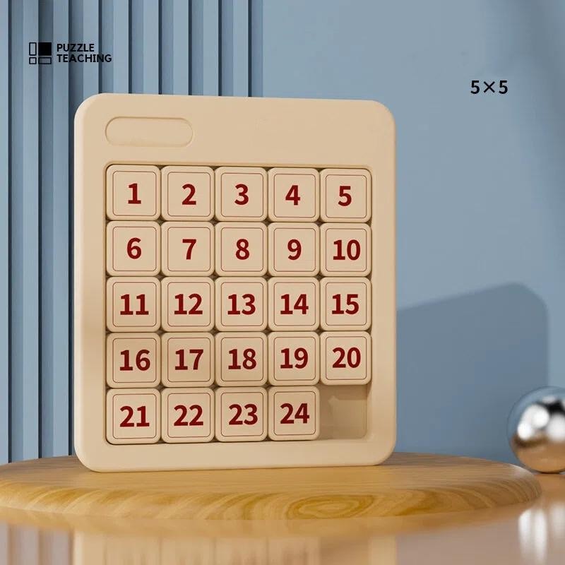 Digital Sliding Blocks Puzzle, Advanced Huarong Road Puzzle, Abs ...