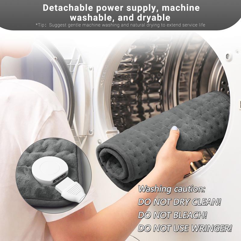 Winter Essential Heating Pad Relieves pain in the back, legs, neck and ...