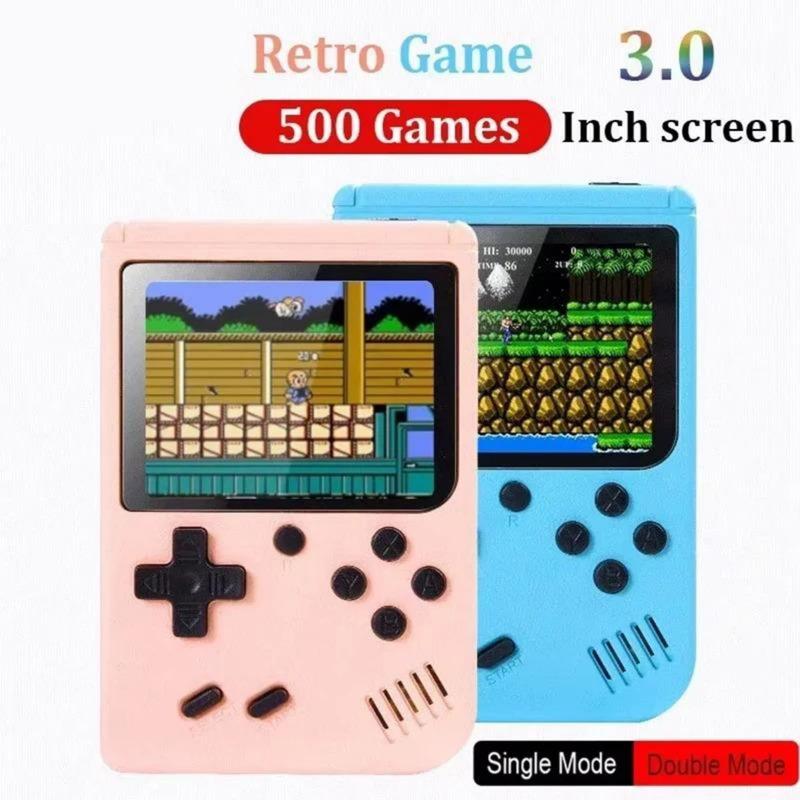 Retro Portable Mini Handheld Video Game Console 8 Bit 3.0 Inch Color ...