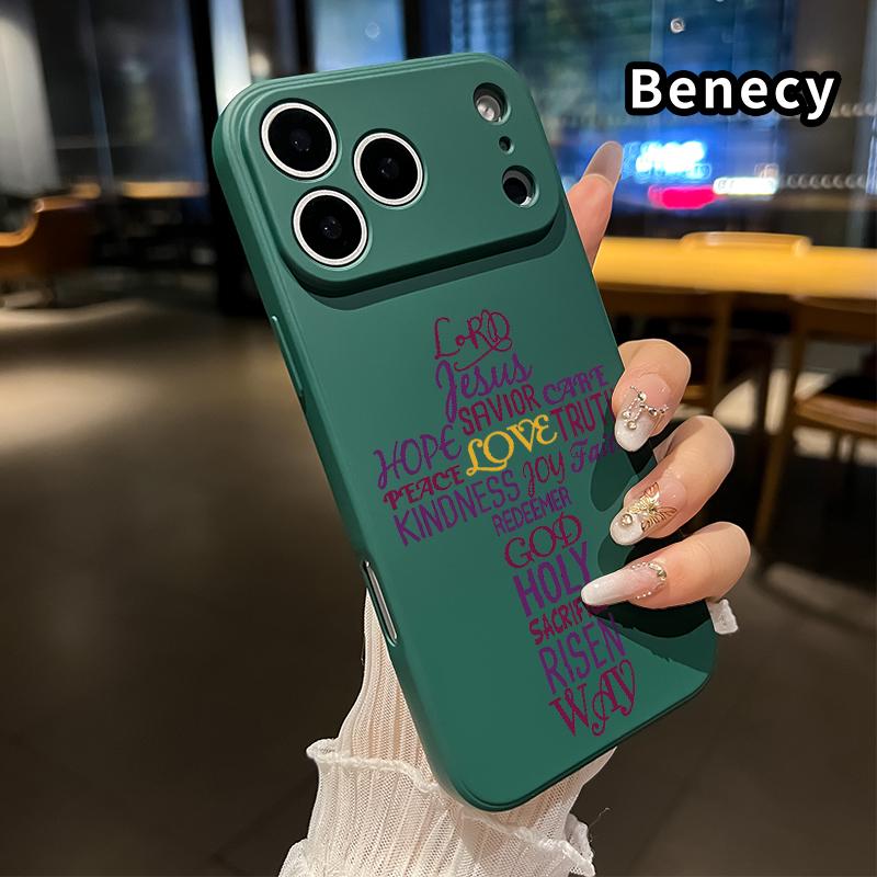 Straight Edge Phone Case for iPhone 17 15 16 14 Pro Max 13 12 11 XR XS ...