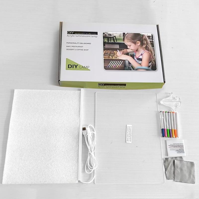 Christmas gifts,LED color luminous board, LED Neon Lights, large-sized ...