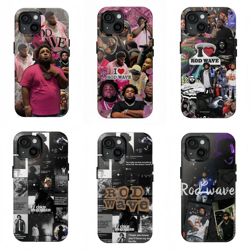 Rod Wave Phone Case|Fashion Collage Design Phone Case|Gift For Fans ...