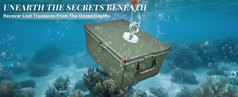 Neodymium Fishing Magnet for Gift, 200lb Pull Strong Rare Earth ...