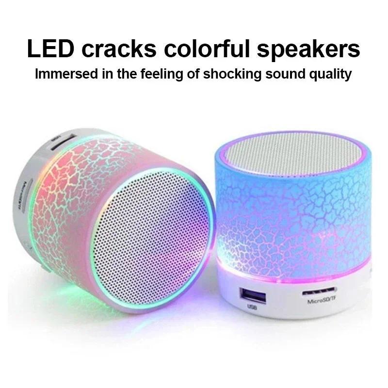 Portable Waterproof Wireless Speaker Mini Bluetooth Speaker with LED ...