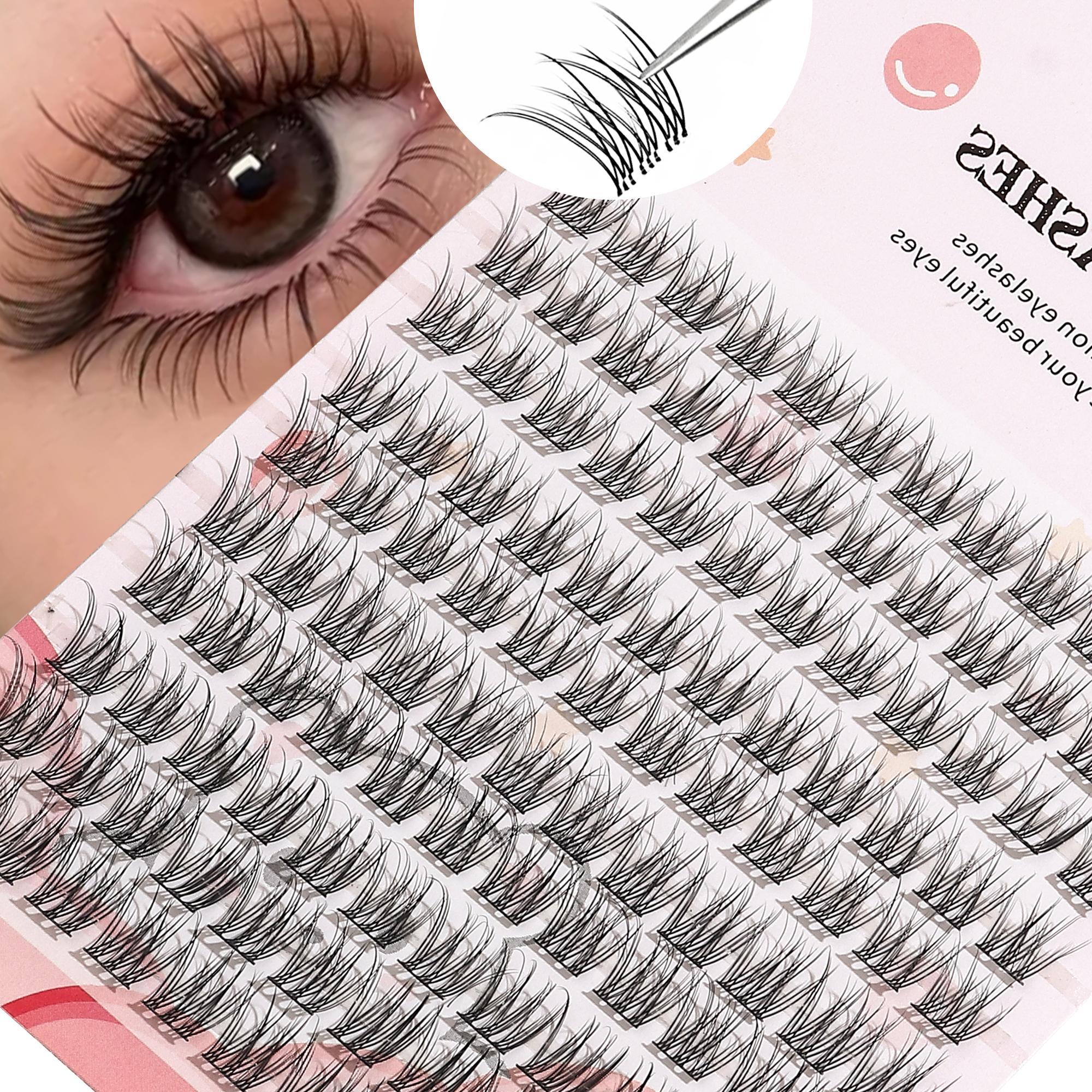 Volume Lash Clusters Extensions - Reusable Eyelashes Kit - TikTok Shop