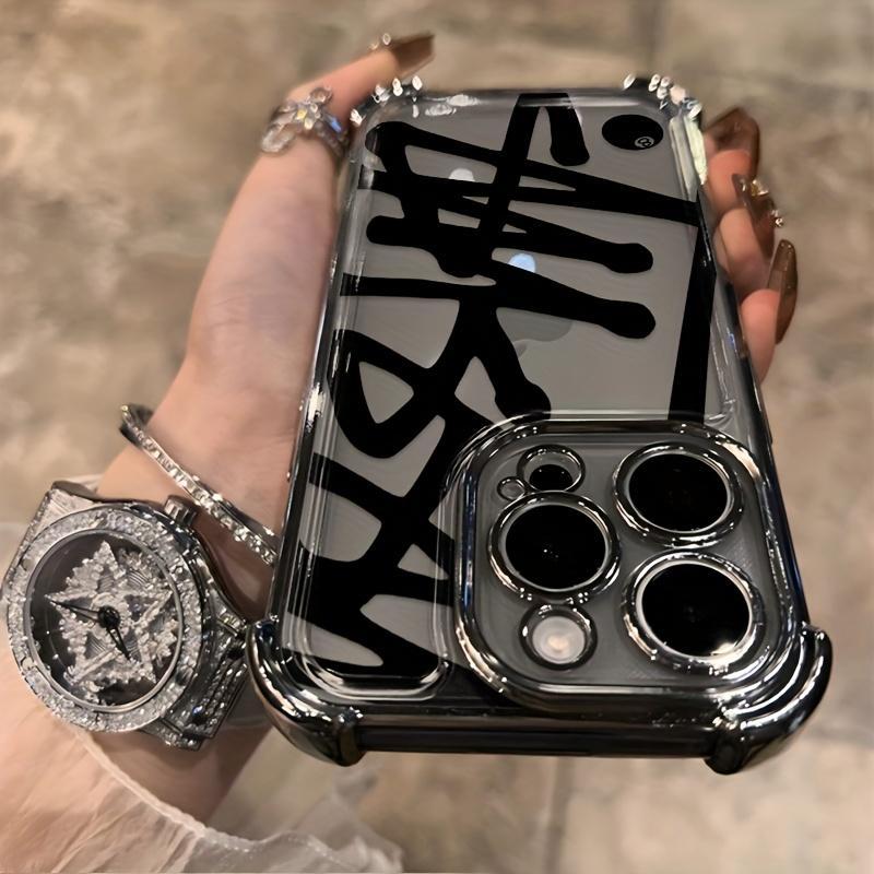 Trendy Hip-Hop Street Style Phone Case for iPhone 17/16/15/14/13/12/11 ...