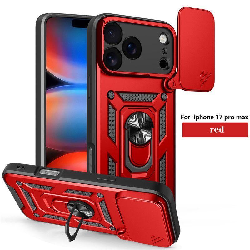 Shunjia Sliding Window Armor Case for iPhone 17/17 Pro/17 Pro Max/16/15 ...