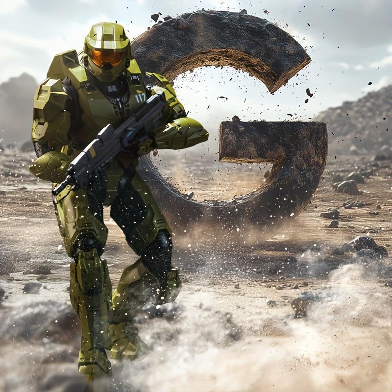 Minimal Nest Shop Halo Infinite Master Chief 1pc Durable PVC ...