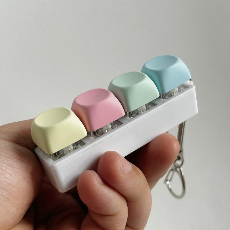 Relaxing 4/9 Keys Finger Keyboard Keycap Key Button Decompression Toy ...