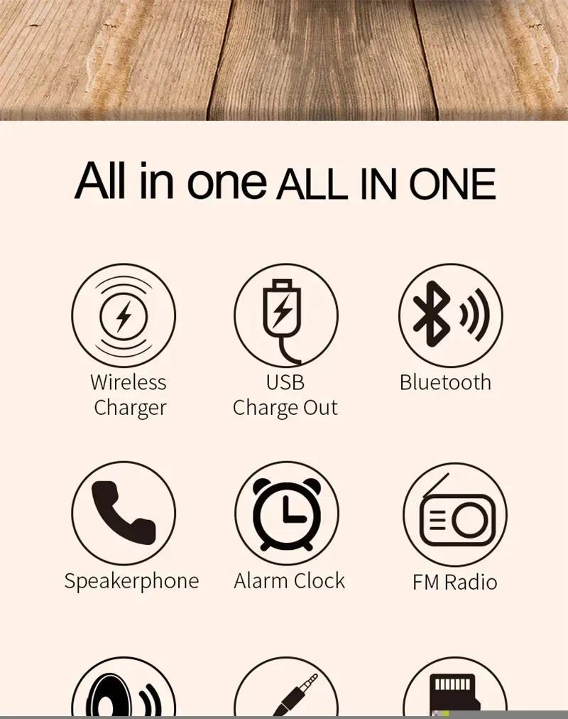 15w Portable Bluetooth Speaker Subwoofer Mini Home Theater Wireless ...