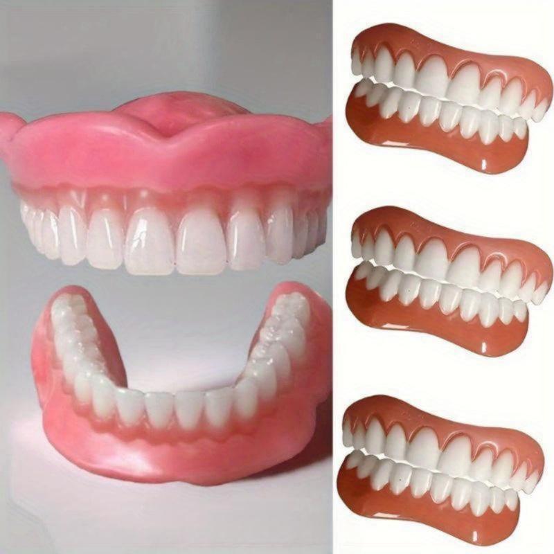 ChristmasGiftsEasy to Install Denture Set, Suitable for Seniors - Upper ...