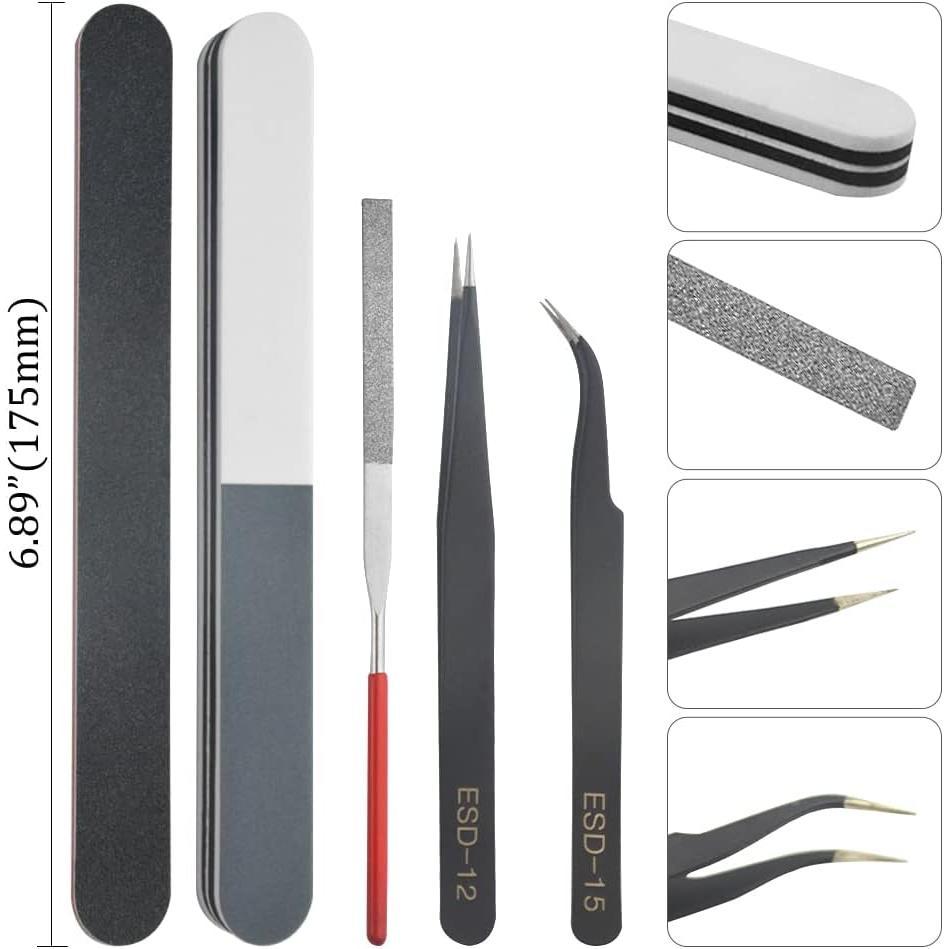 Professional 8 count Model Tools Kit Modeler Basic Tools Craft Set ...