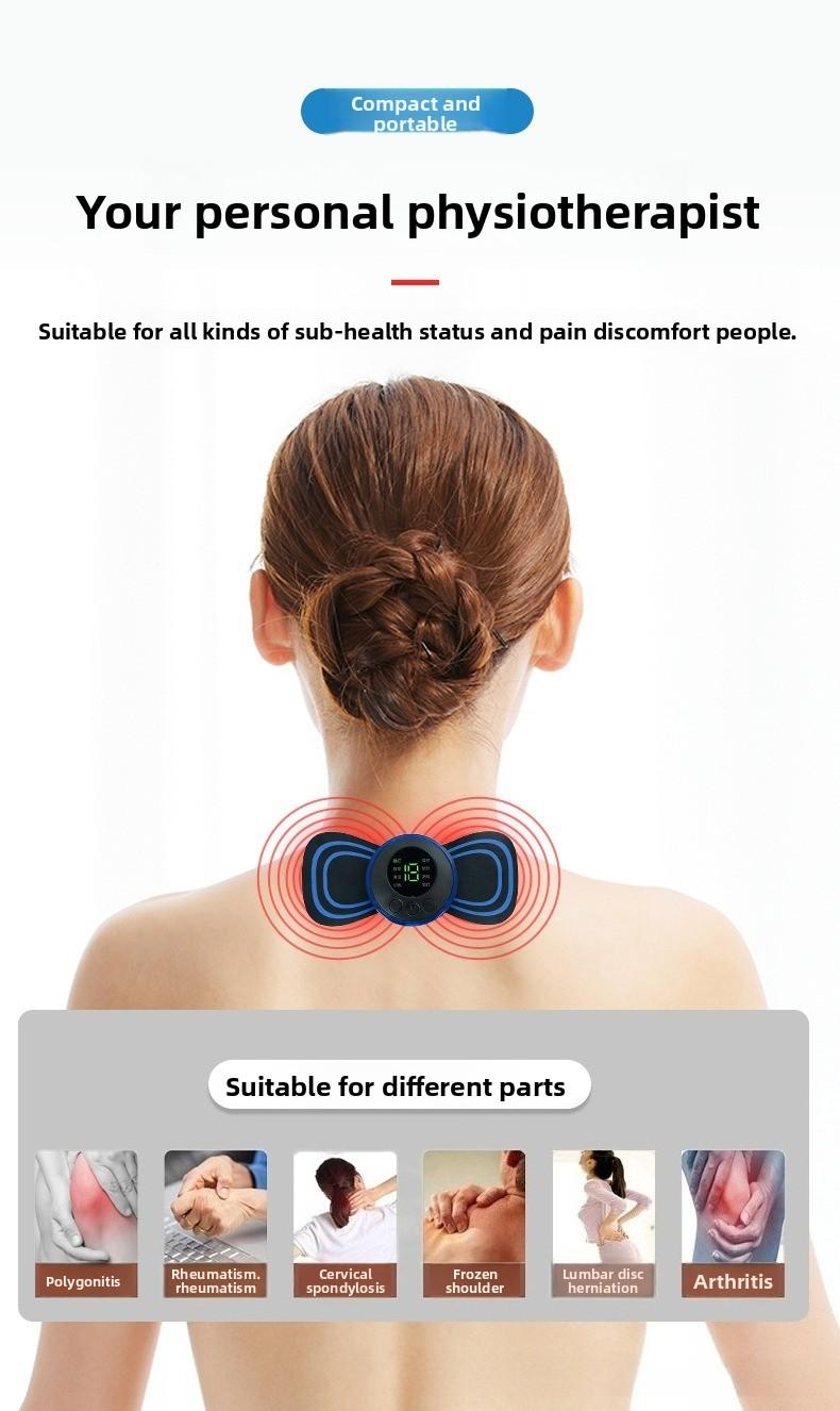 Mini Massage Sticker Cervical Spine Massager Shoulder and Neck Massager ...