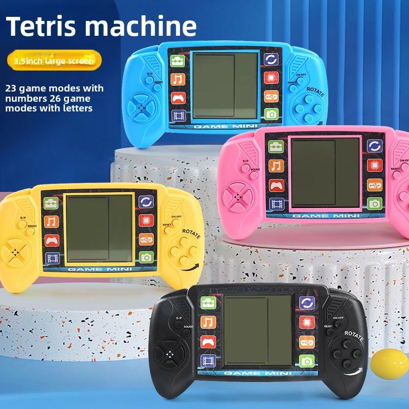 Classic Tetris Handheld Game Console Retro Kids Toy Nostalgic Brick ...