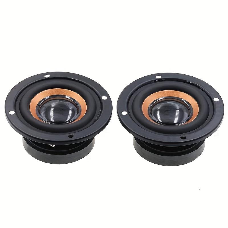 2 pcs/lot 63mm 4 ohm 5W Speakers Subwoofer 45 Core Magnetic Round Bass ...