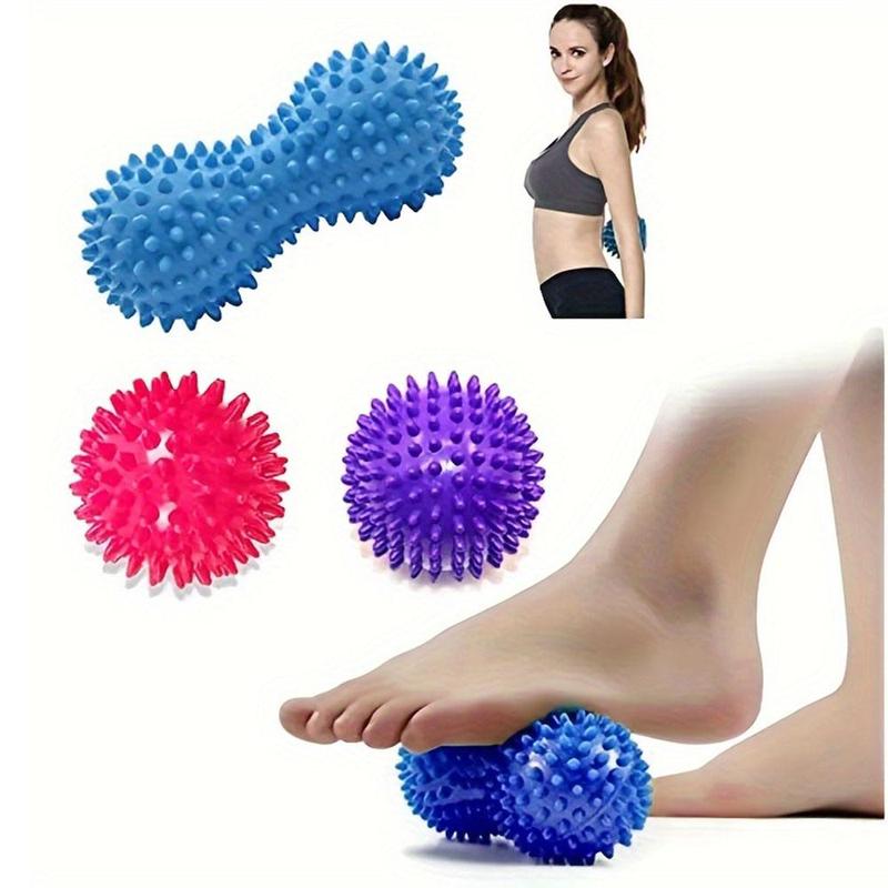 Muscle Relaxation Massage Ball, 3 Counts /set Hand & Foot Massage Ball ...