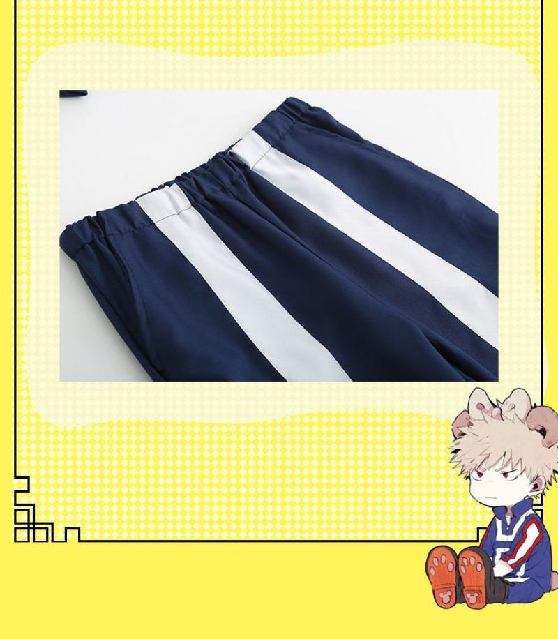 Anime My Hero Academia Cosplay Bakugo Katsuki Deku Costume High School ...