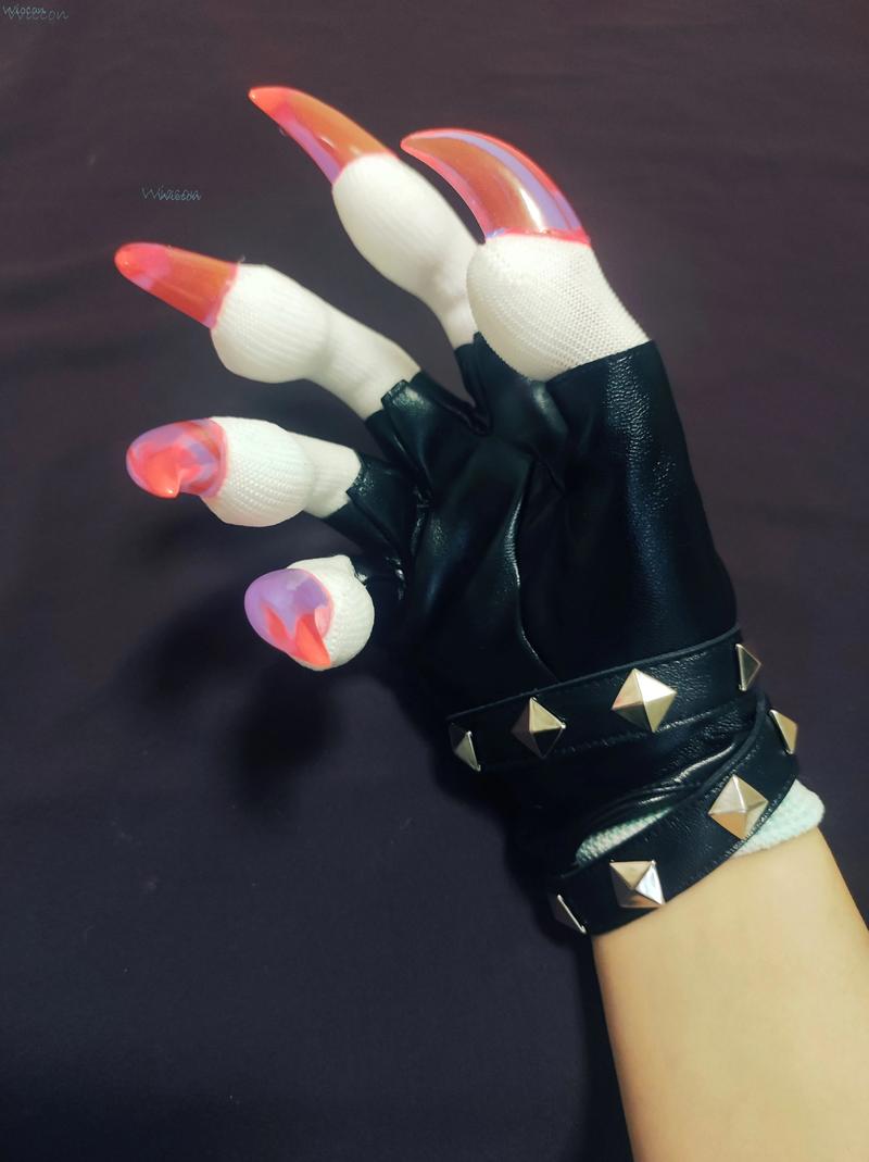 Furry Gloves Kig Fursuit Paws Kigurumi Cosplay Plush Gloves& Handwear ...