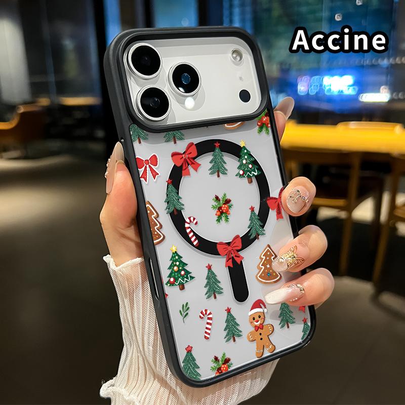 Magnetic Phone Case Supports Wireless Charging for iPhone 17 16 Pro Max ...