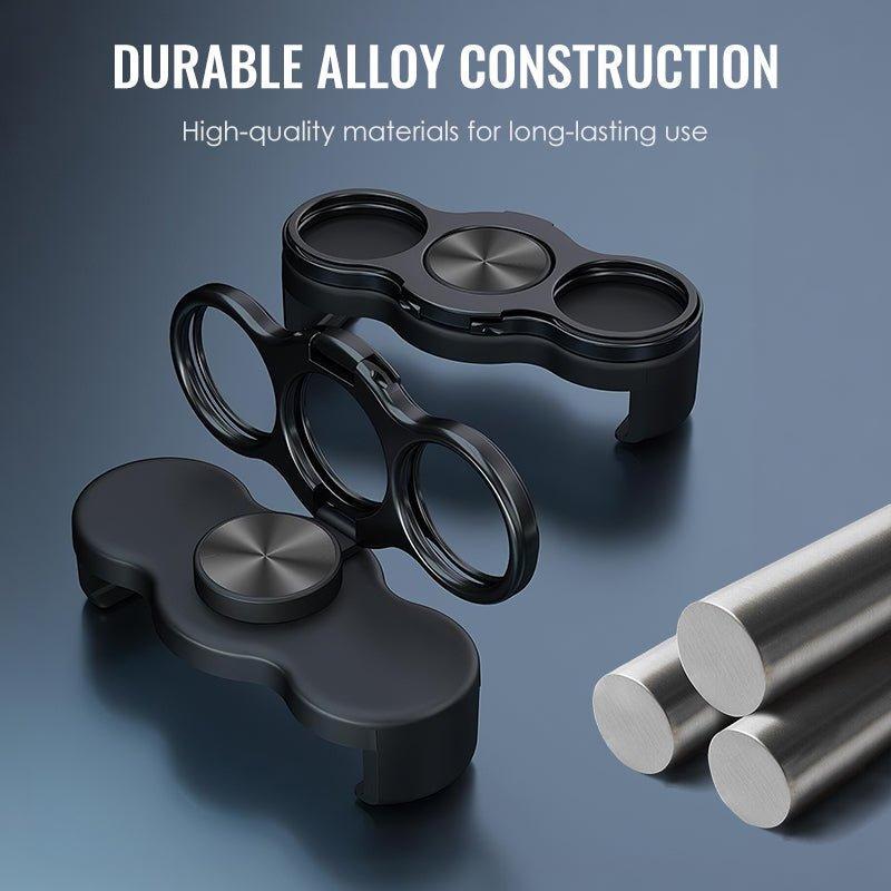 Dual-Ring Three-Finger Back Clip Holder - TikTok Shop