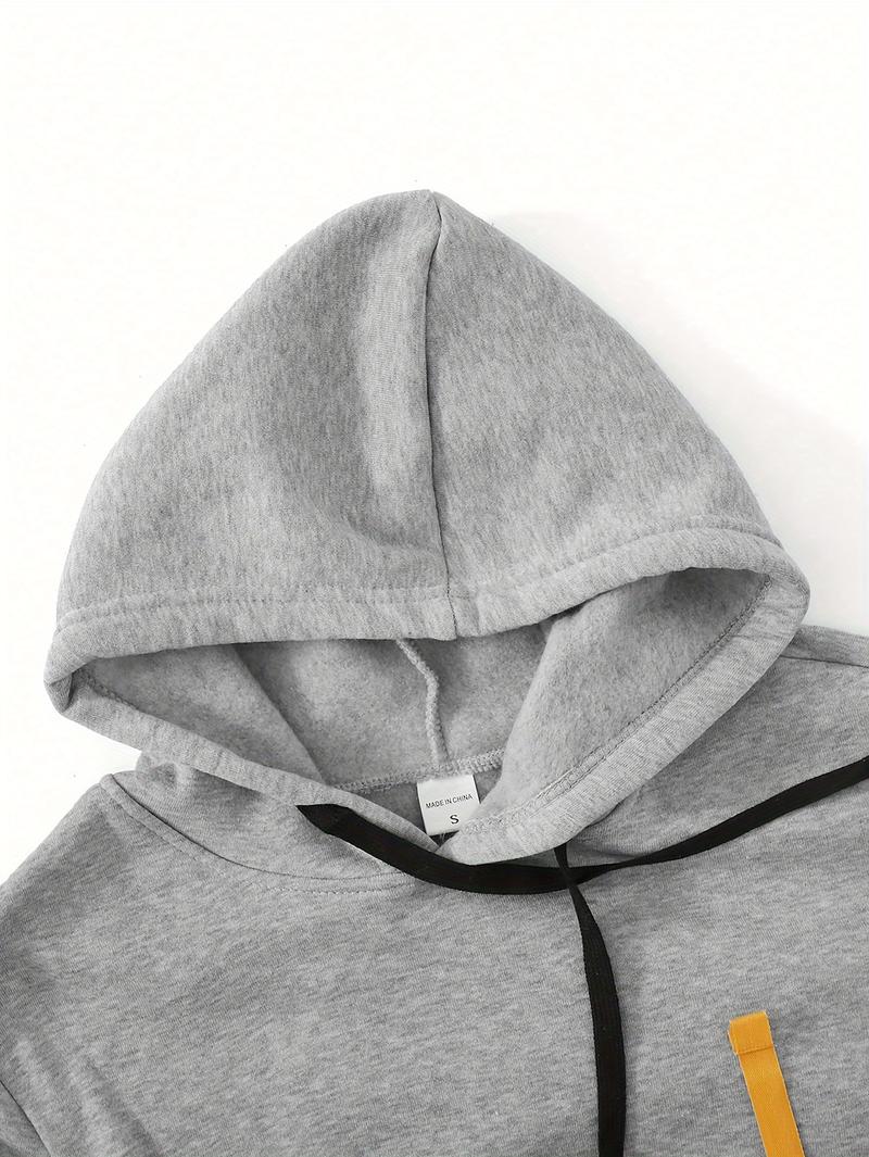 3 men's fleece hoodies -220g heavy-duty casual pullover with adjustable ...