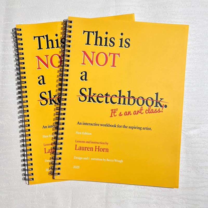 Relaxing Sketch Drawing Book, Qr Code Scanning Lessons, Perfect for Art ...