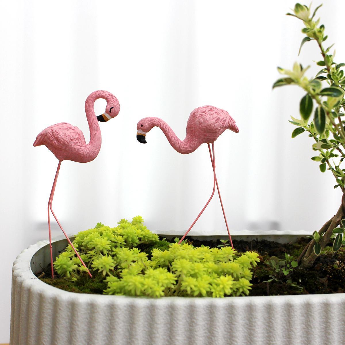 Flamingo Design Garden Decoration, Creative Outdoor Garden Decoration ...