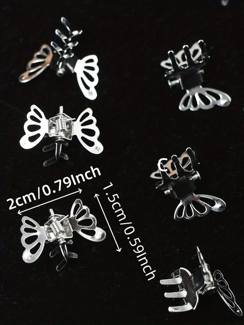 Cute Butterfly Design Hair Clip, Hollow Out Design Hair Accessories for ...