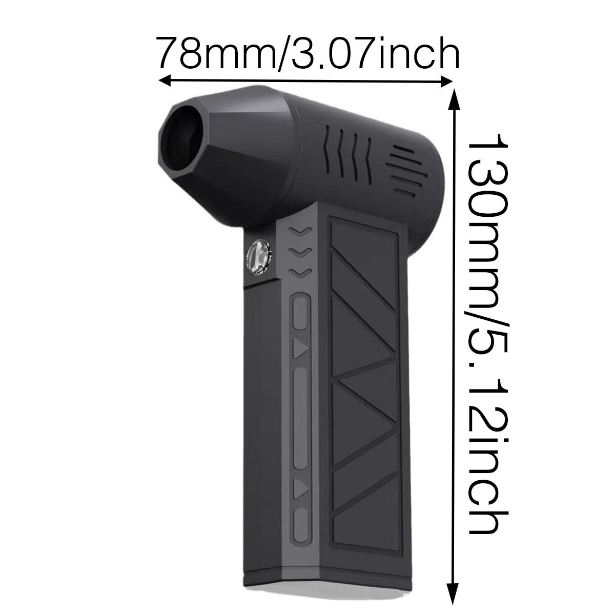 Portable Turbo Powerful Blower, Continuously Variable Speed, Type-C ...