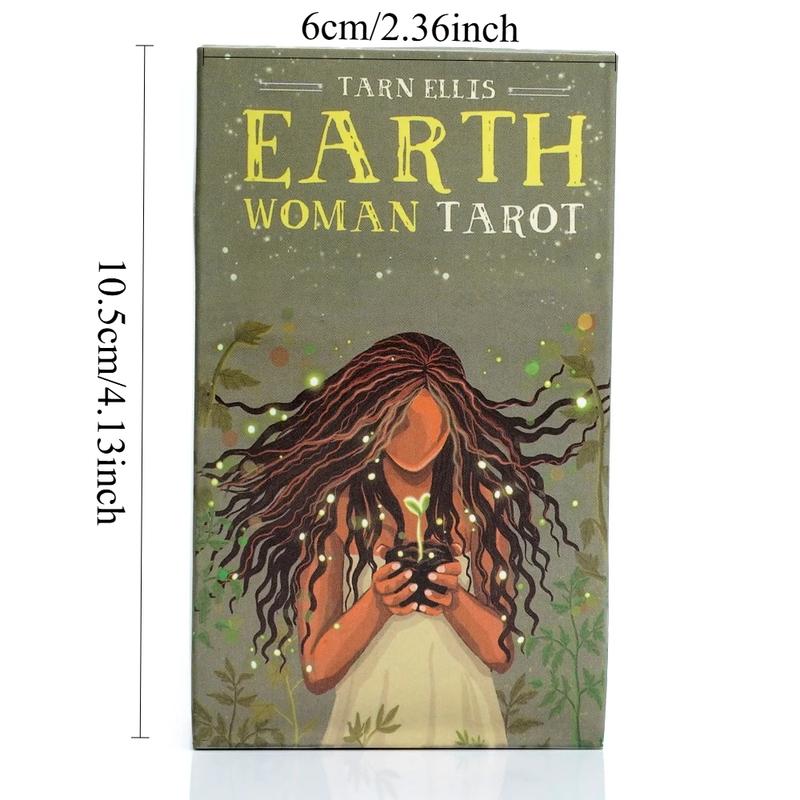 Ellis Earth Women Tarot Cards Deck, 78 Cards with Mystical Artwork ...