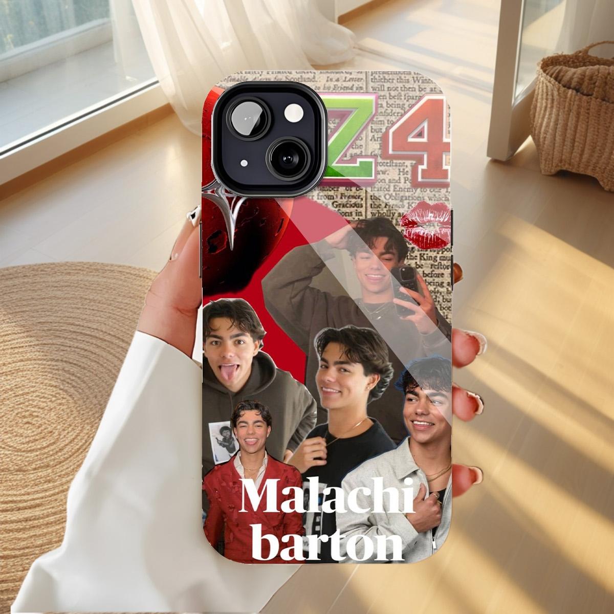 Malachi Barton Celebrity - Inspired Vibrant Collage Mobile iPhone Case ...