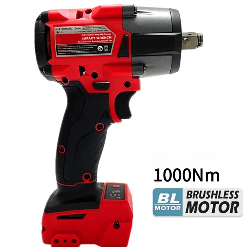 2025 Milwaukee 1000 Nm Torque 1/2" Mid-Torque Impact Wrench, 18V ...