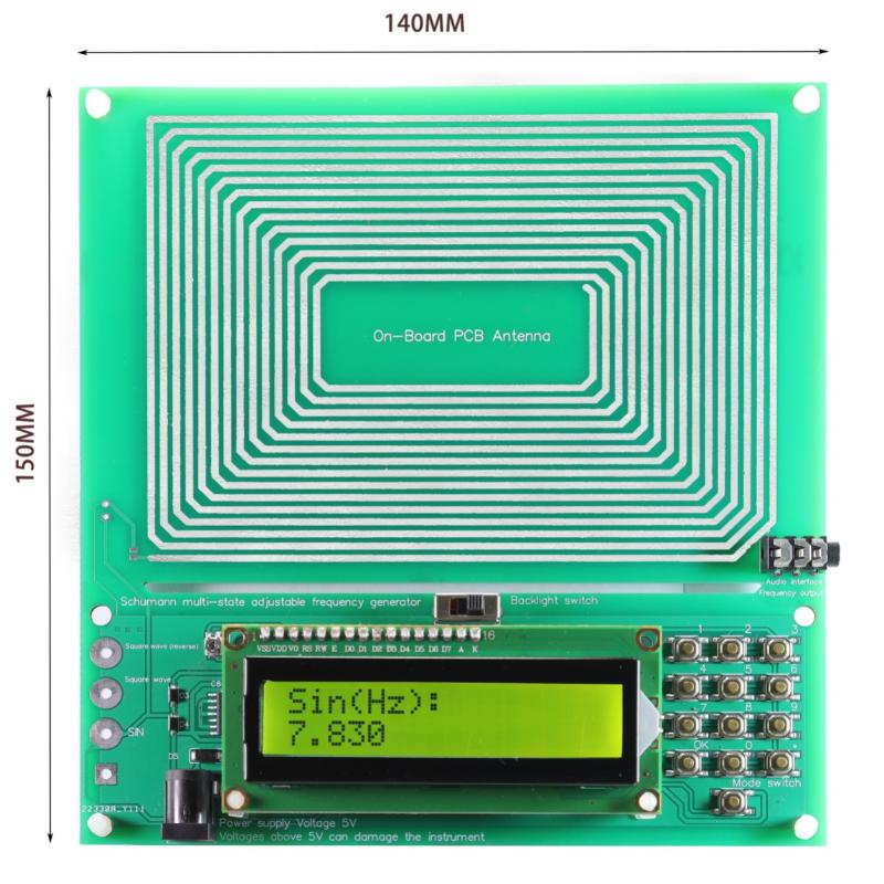 Adjustable Schumann Resonance Generator - Ultra-Low Frequency Pulse ...